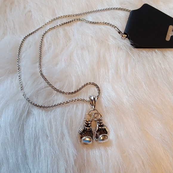 Accessories | Mens Double Boxing Glove Necklace | Poshmark
